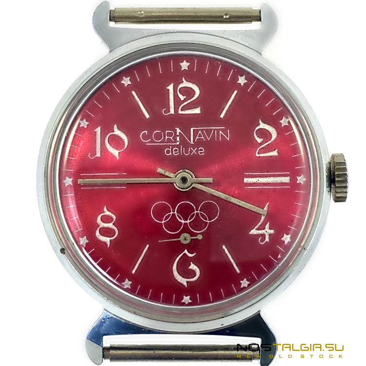Механические часы "ЗИМ" Cornavin Deluxe, Олимпиада 1980 год, новые